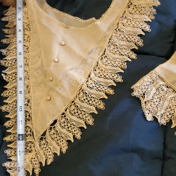 Hand Crafted | Accessories | Vintage Lace Dickey And Cuffs 95s | Poshmark